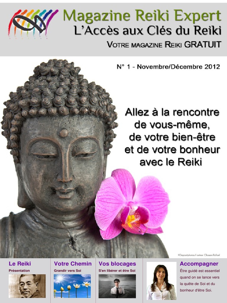 Magazine Reiki Expert Numero-1 | PDF | Reiki | Bonheur