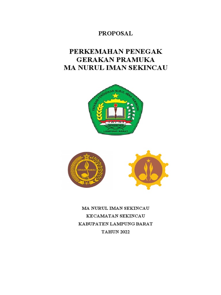 43.contoh Proposal Kegiatan Pramuka Dan Download File Docx Nya | PDF