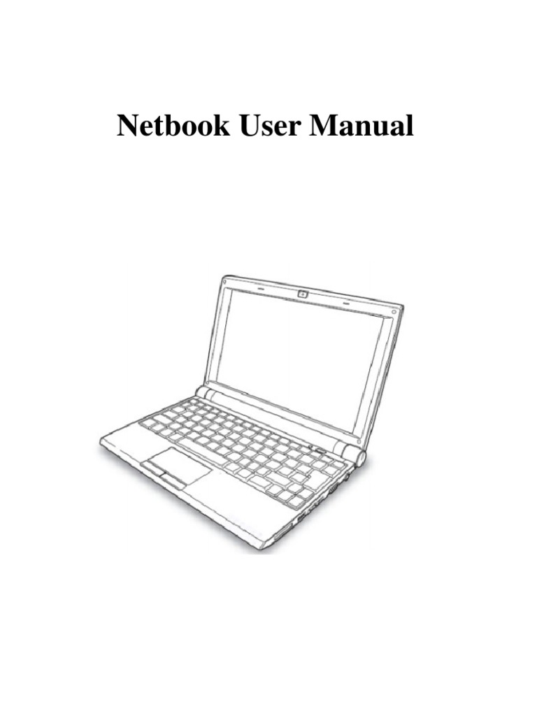 Pendo Laptop U1000 Manual | PDF | Computer Keyboard | Battery (Electricity)