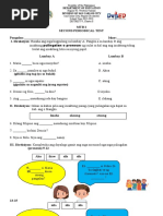 FILIPINO Grade 2 Periodical Test With TOS Edited | PDF