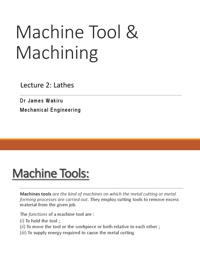 Lathe Machine | PDF | Crafts | Industrial Processes