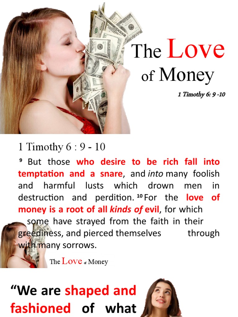 The Love of Money | PDF | Jesus | Religious Belief And Doctrine