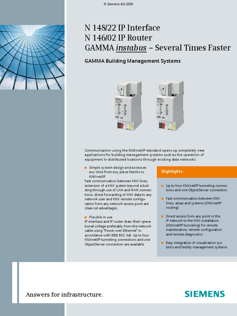 Gamma 5WG1 IP-Interface-IP-Router Pi en | PDF | Computer Network ...