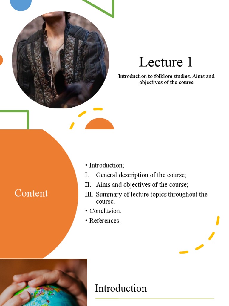 Lecture 1. Introduction To Folklore Studies | PDF