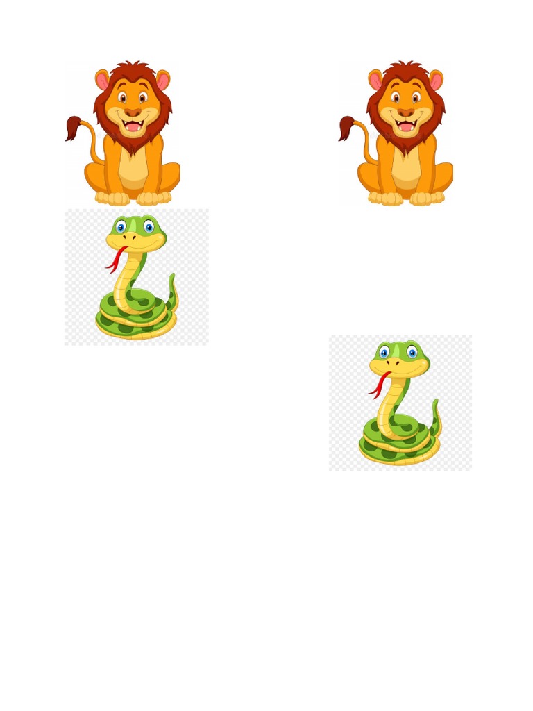 Lion and Snake | PDF