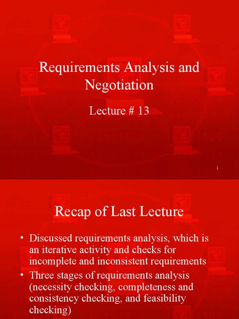 Vu Re Lecture 13 | PDF | Negotiation | Business