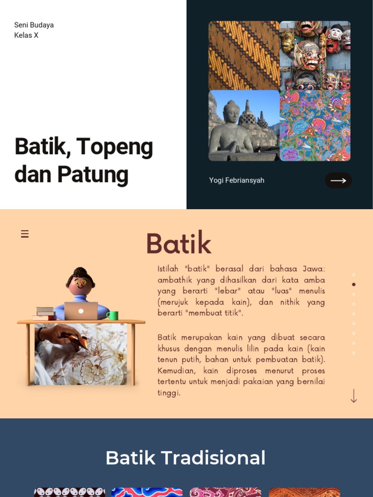 Batik, Topeng Dan Patung | PDF