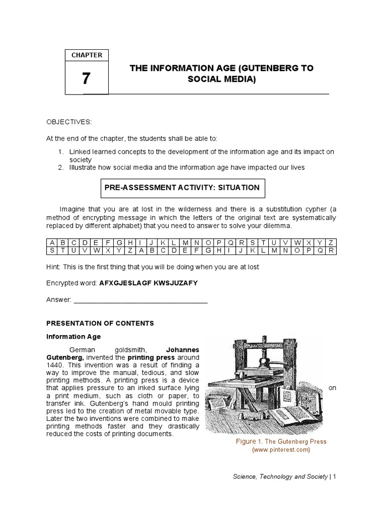 Chapter 7 Sts | Download Free PDF | Printing | Printing Press