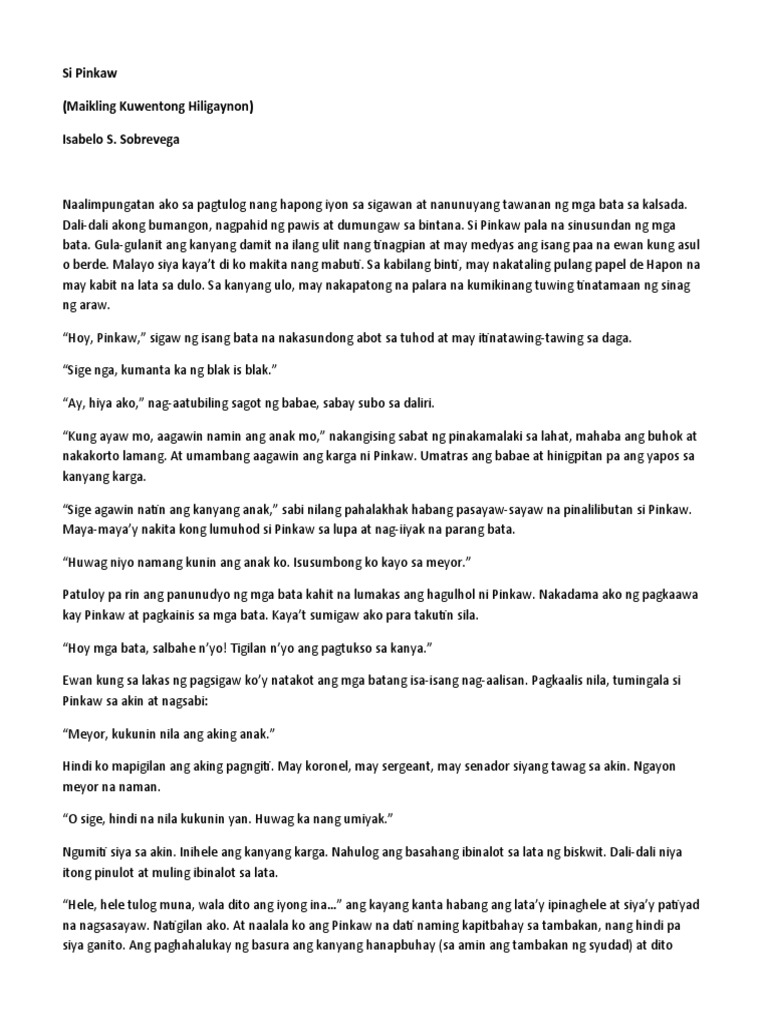 Si Pinkaw | PDF