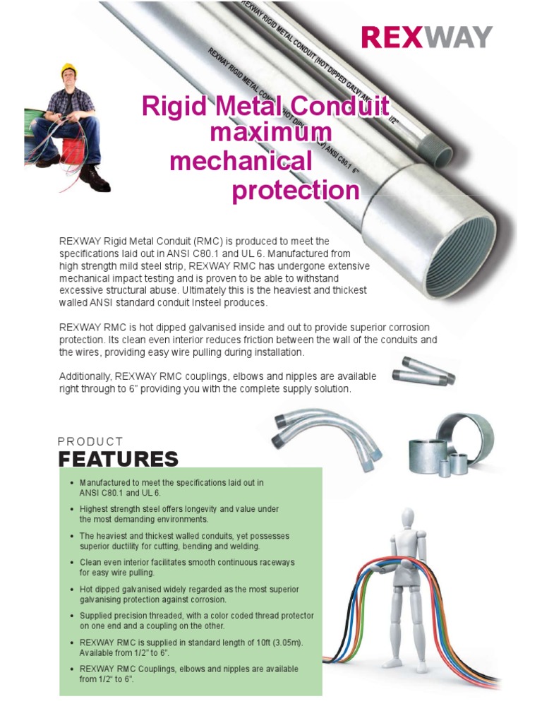 Counduit RexWay | PDF | Pipe (Fluid Conveyance) | Industrial Processes