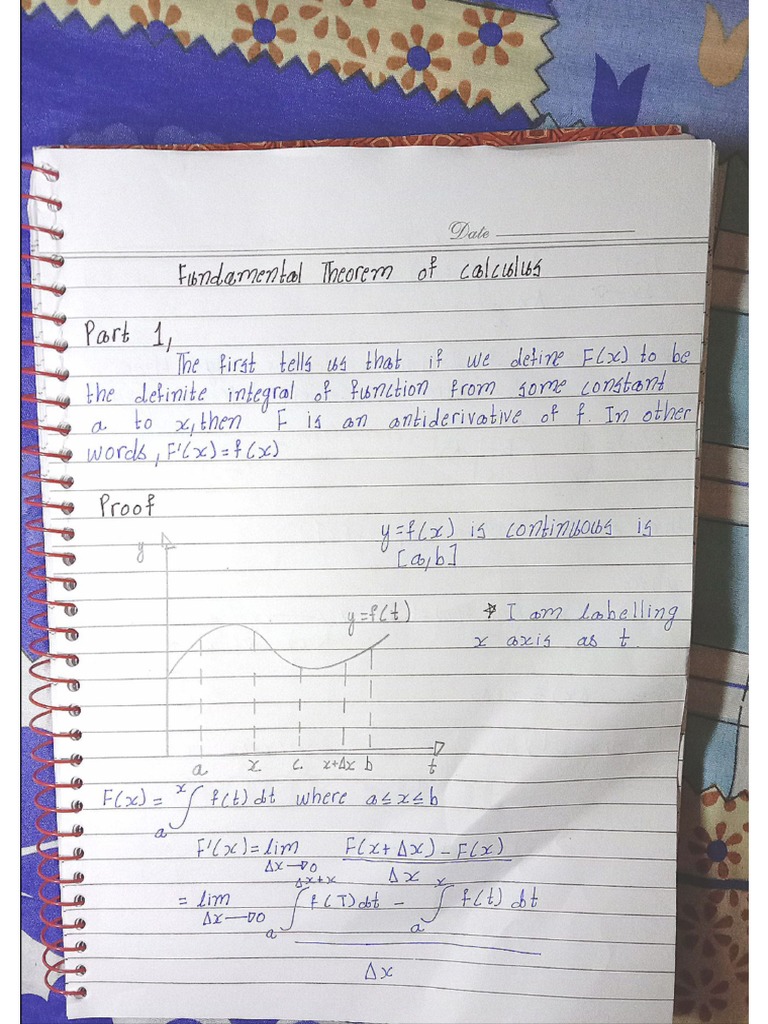 Calculus Homework Pdf