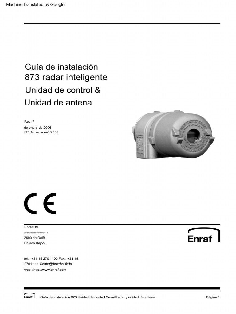 Dokumen - Tips Installation Guide 873 Smartradar Control Unit Antenna ...