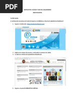 Tutorial Acceso Blackboard UVM | PDF