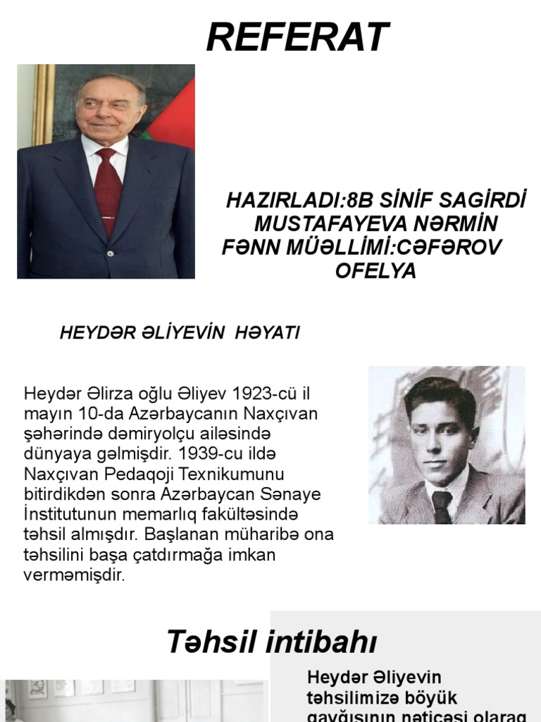 Heyder Eliyev | PDF