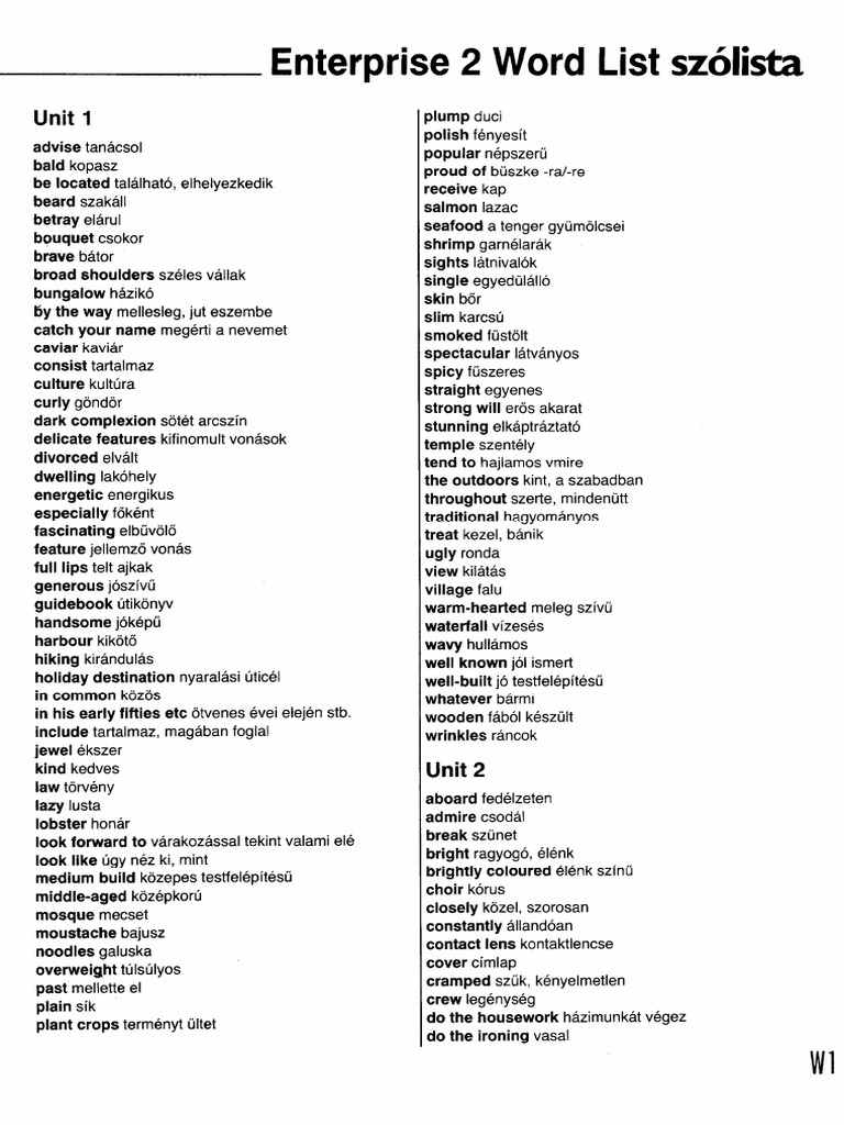 Wordlist Enterprise 2 | PDF