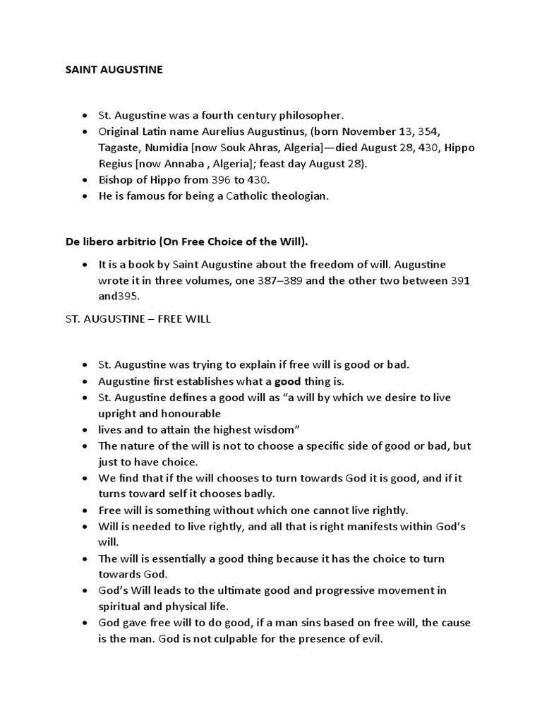 Augustine PT | PDF | Augustine Of Hippo | Just War Theory