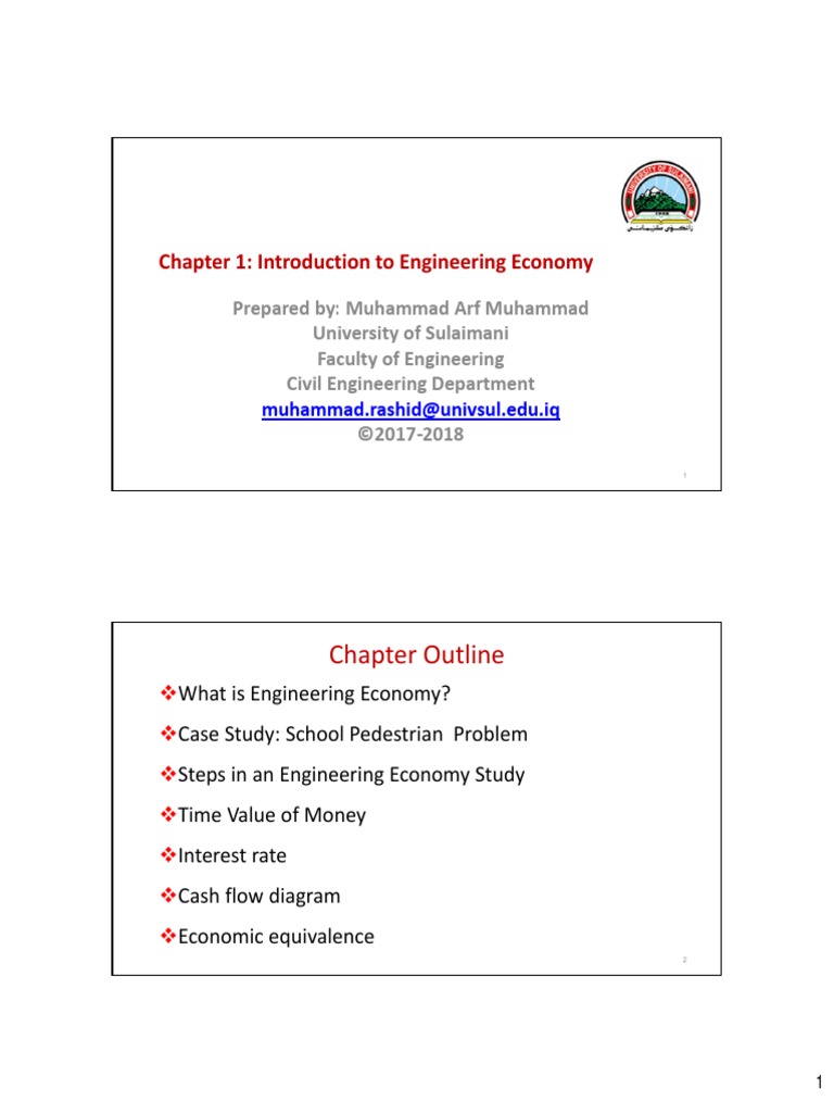 Engineering Economy | PDF | Interest | Time Value Of Money