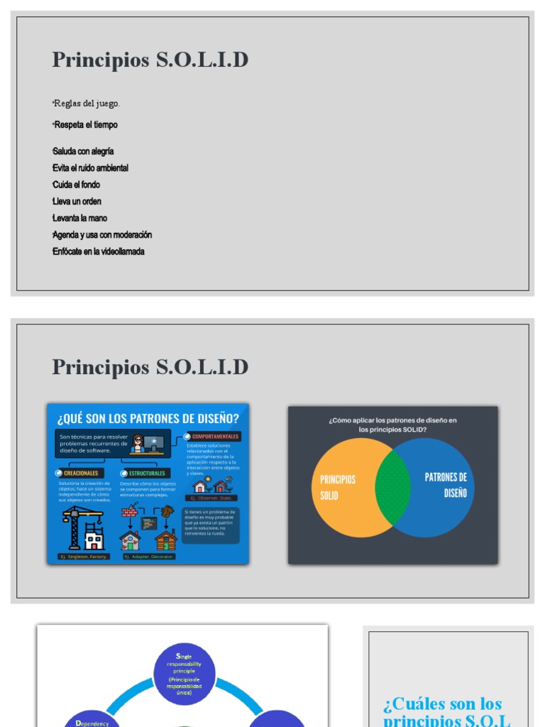 Qué Significa El Acrónimo SOLID | PDF | Objeto (informática) | Informática