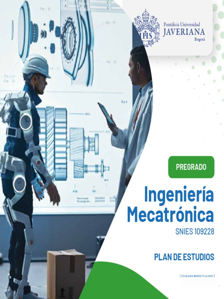 Plan de Estudios Carrera de Ingeniería Mecatrónica Octubre 2022 | PDF | Ingeniería | Informática