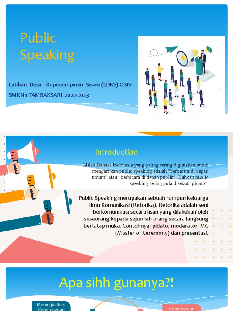 Public - Speaking PPT LDKS | PDF