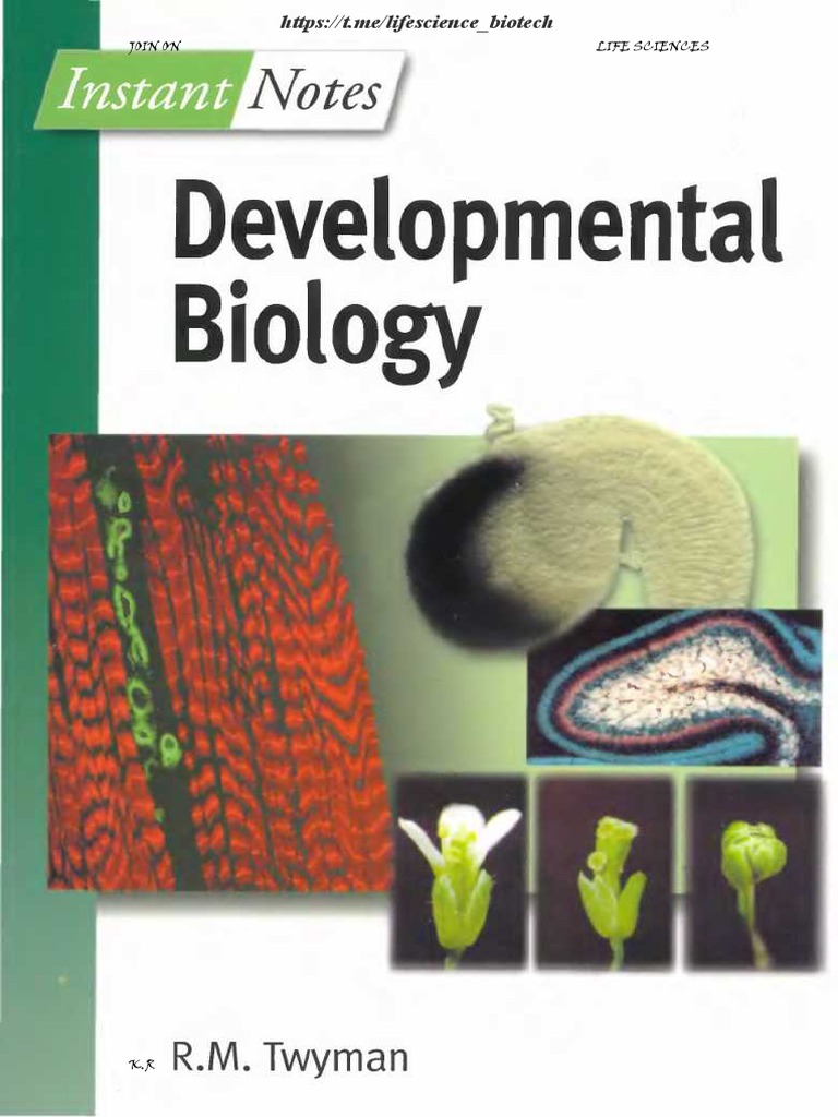 Instant Notes of Developmental Biology | PDF | Life Sciences | Biology
