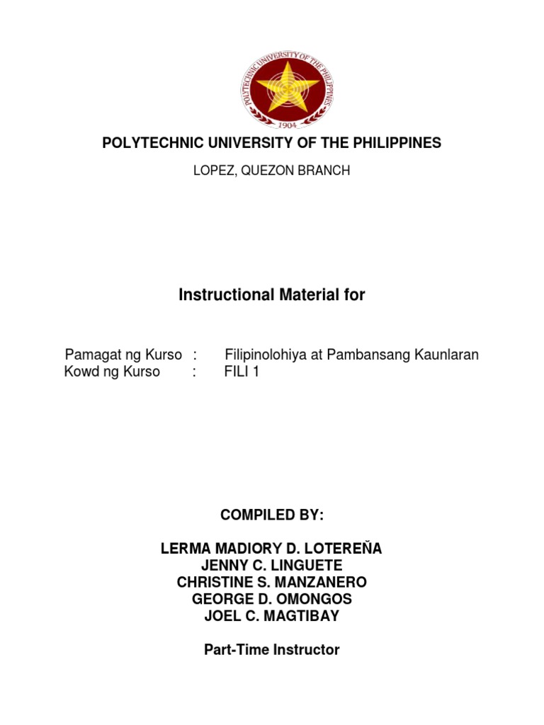 Filipinolohiya at Pambansang Kaunlaran | PDF