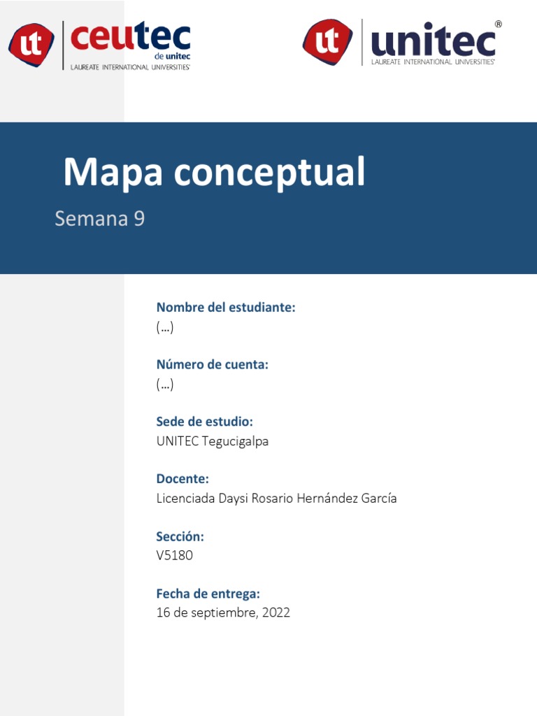 S9-Tarea 9.1 Mapa Conceptual Sobre El Mercado Laboral y El Desempleo en Honduras | PDF ...