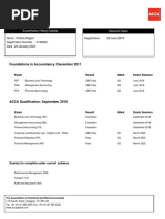 Types of Certificates, ACCA PDF | PDF | Accounting | Business