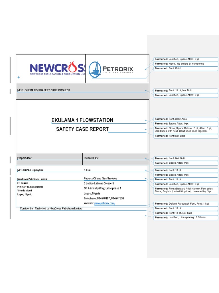 Toaz - Info Ekulama 1 Flowstation Description PR | PDF | Pump | Gases