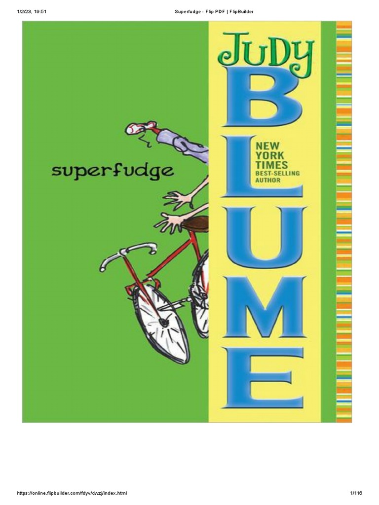 Superfudge - 6th Grade | PDF