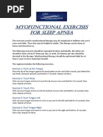 SKH - Myofunctional Therapy and Nasal Breathing Exercises - FA | PDF ...