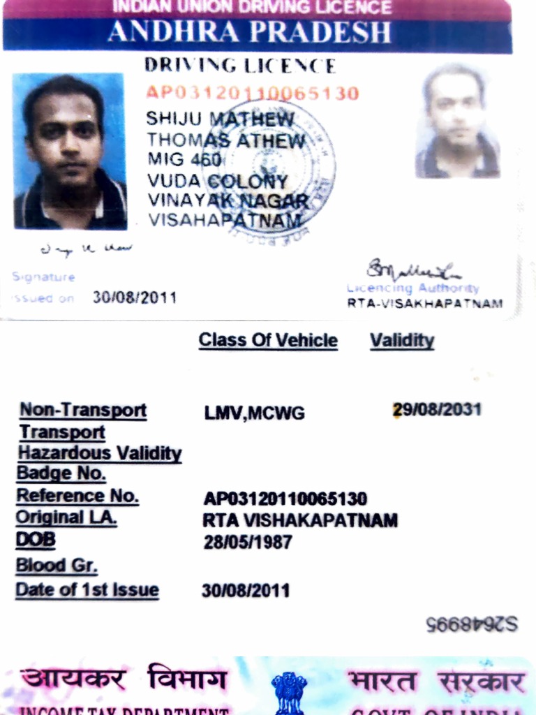 Driving License | PDF