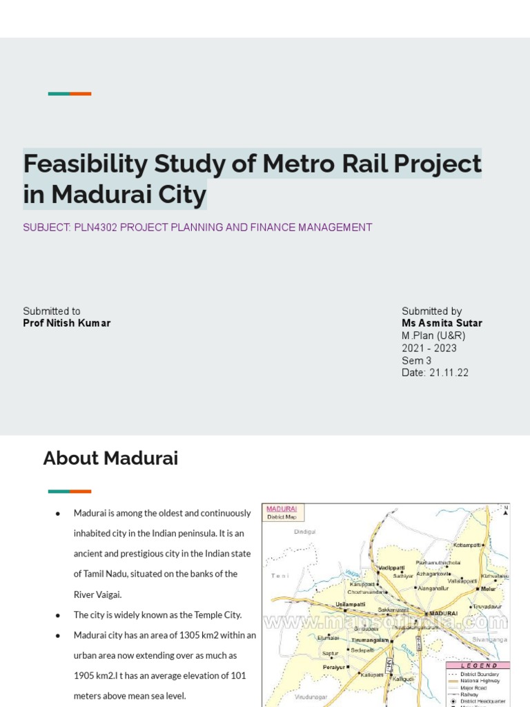 Feasibility Report - Asmita | PDF | Traffic | Rapid Transit