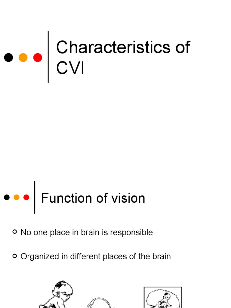Characteristics Cvi | PDF | Visual Perception | Eye