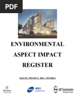 Environmental Aspects and Impact Register Template | PDF | Waste ...