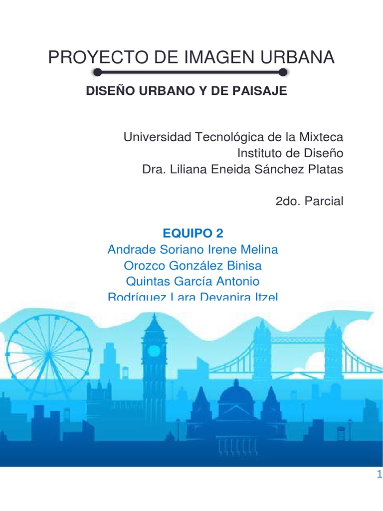 PROYECTO 2DO PARCIAL Diseño Urbano | PDF | Color