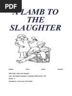 Lamb To The Slaughter Notes | PDF | Irony | Narration