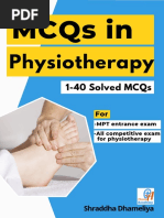MCQ Physiotherapy | PDF