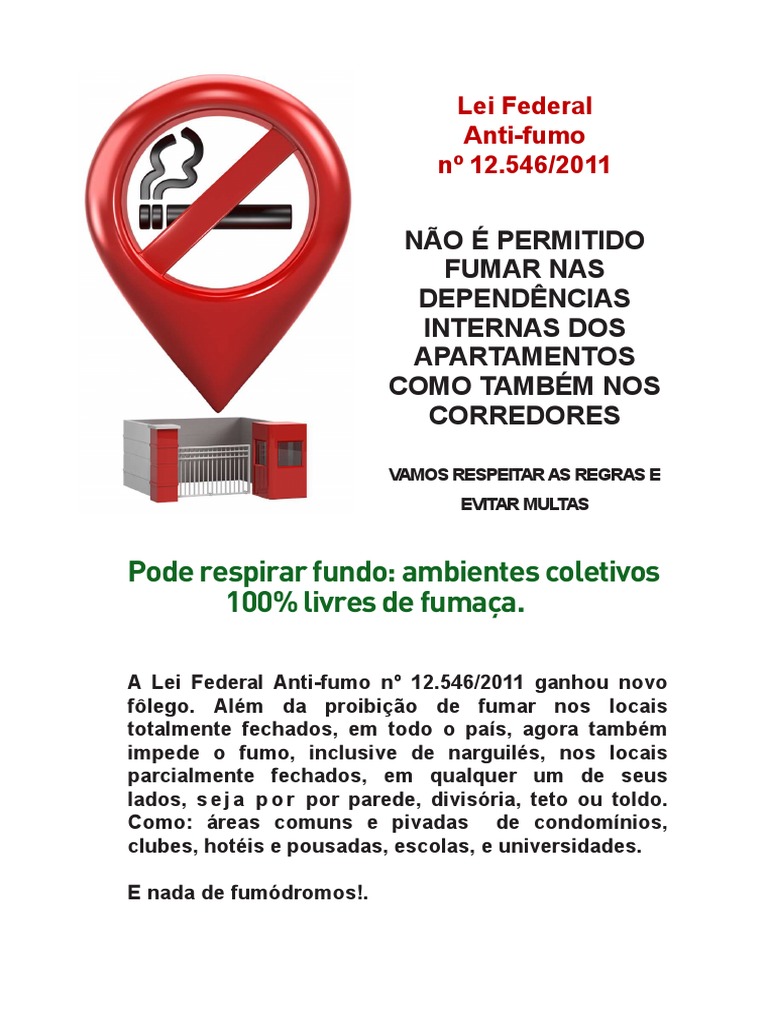 Lei Anti Fumo | PDF
