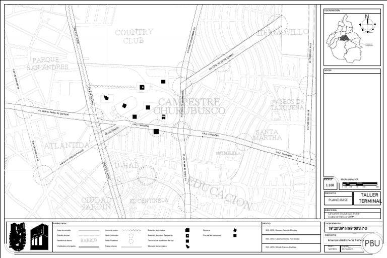 Plano Base (1era Revision) - Model | PDF | Autobús | Transporte de tierra