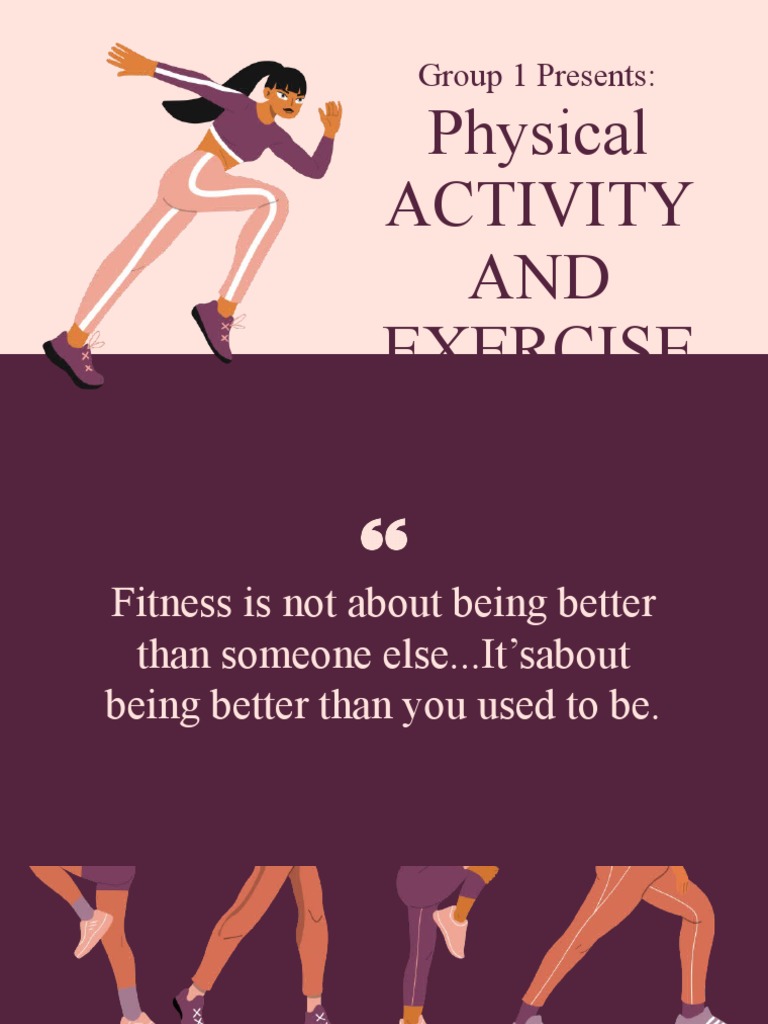Physical Activity and Exercise | PDF | Physical Fitness | Weight Training