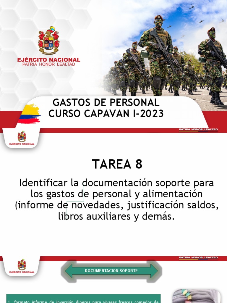Tarea #8 2023 | PDF | Militar | Comida y bebida