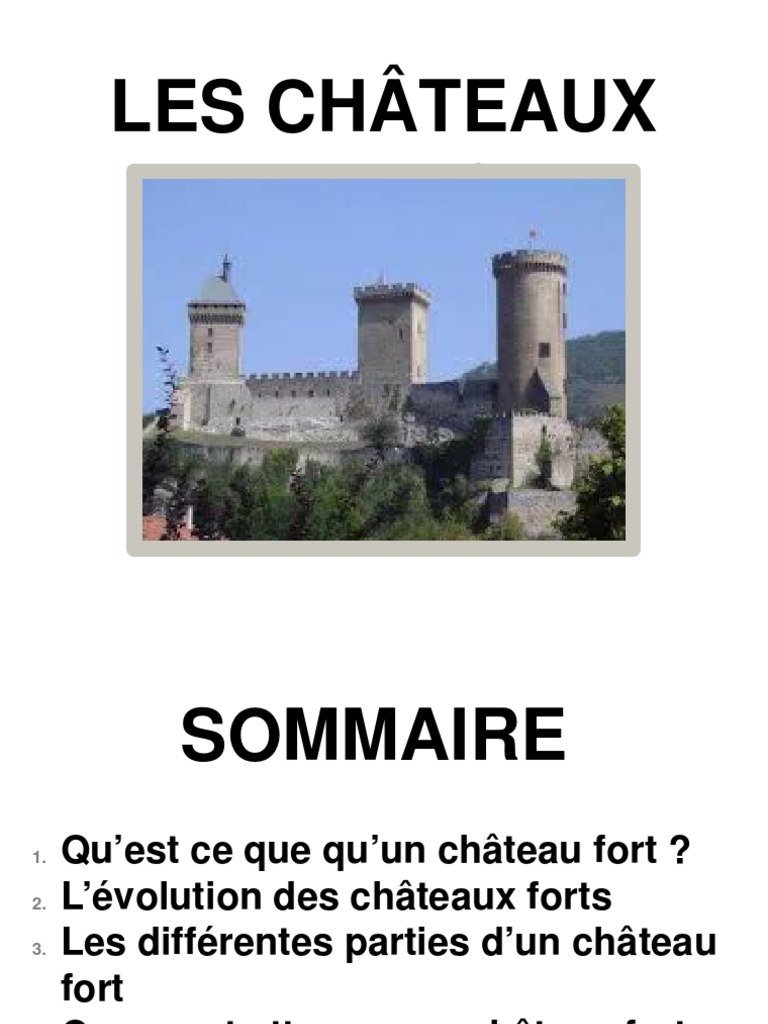 Arthur Expose Château Fort | PDF | Château