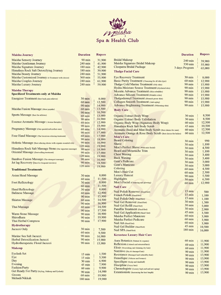 Maisha Price List 2022 | PDF