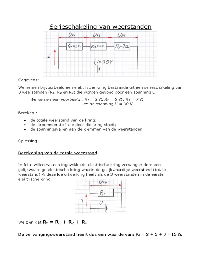 Schakelen Van Weerstanden | PDF