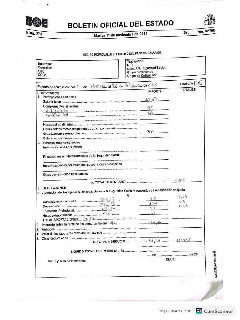 FOL Nóminas 3 | PDF