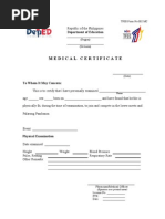 DepED PFT Score Card | PDF | Body Mass Index | Physical Exercise