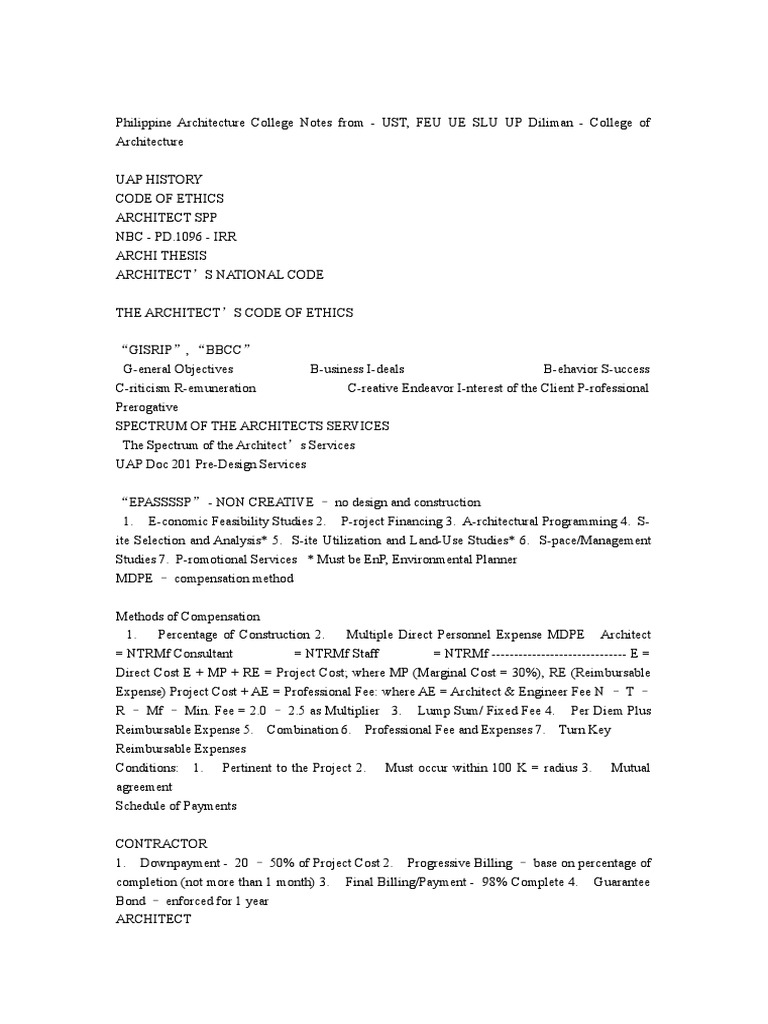 Uap Documents,,,spp | PDF | Architect | Employment