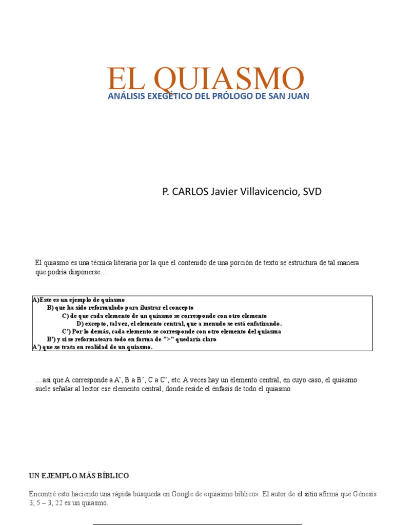 El Quiasmo | PDF | Víspera | Rosario