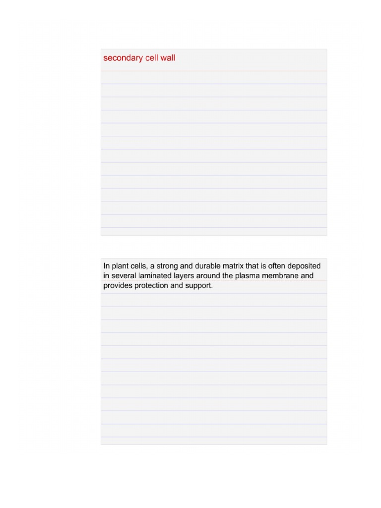 Benjamin Cummings Flashcards | PDF